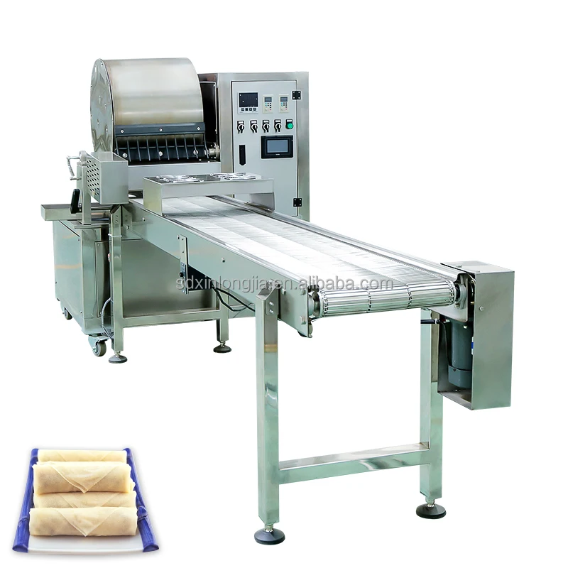 Automatic Lumpia Rolling Wrapping Maker Wrapper Vietnamese Rice Paper ...