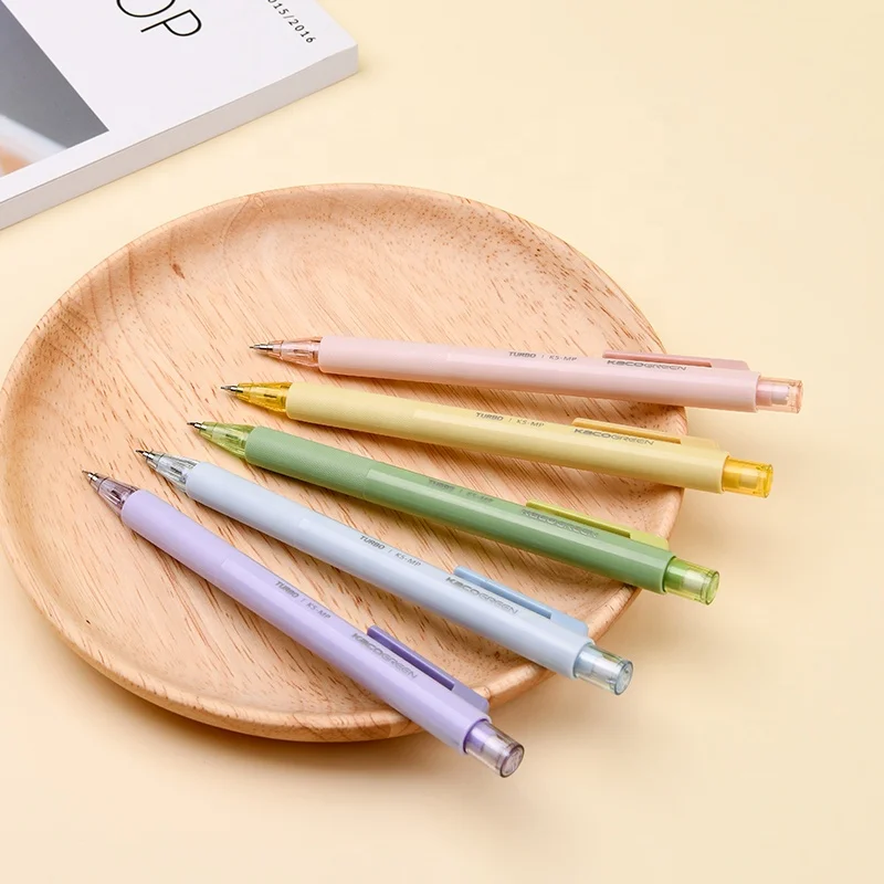 KACO TURBO Purple Color Barrel Mechanical Pencils, Cute Pastel Pencils ...