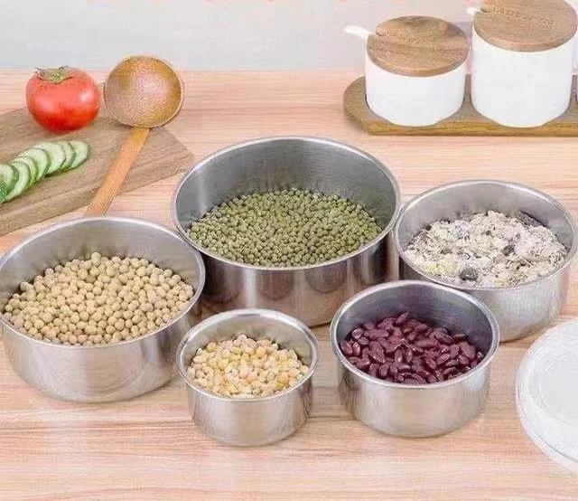 Stainless Steel Storage Box Set - Fresh-Keeping Containers