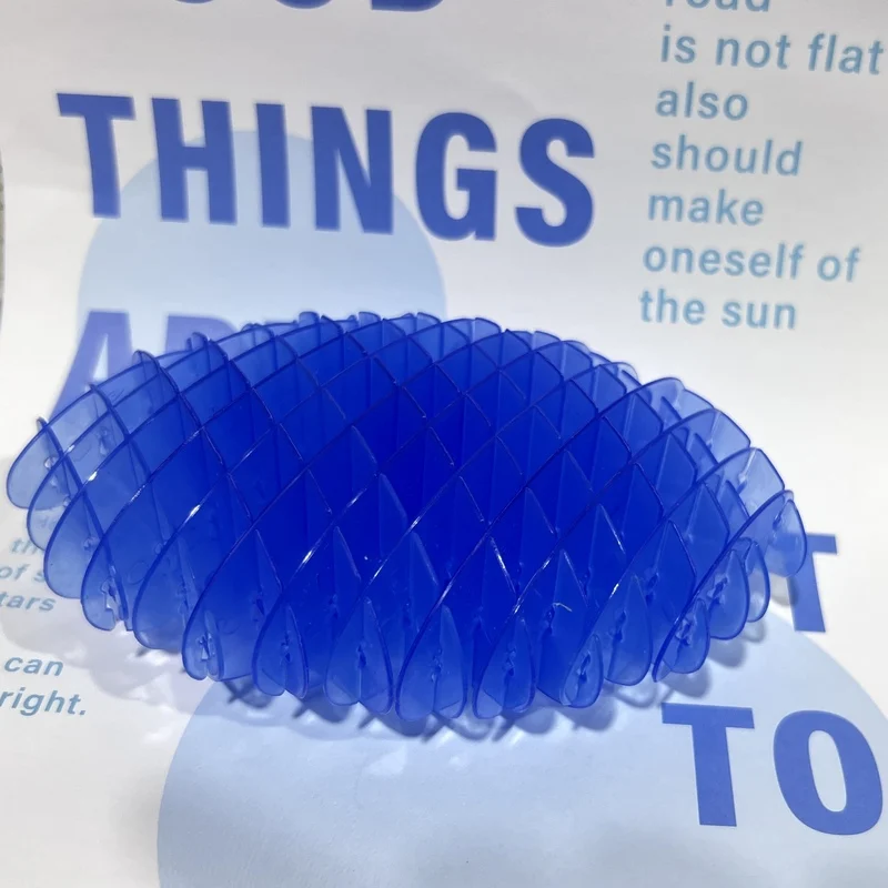 Sensory Slug Fidget Toy Resistance Anxiety and Stress Relief 3D Net ...