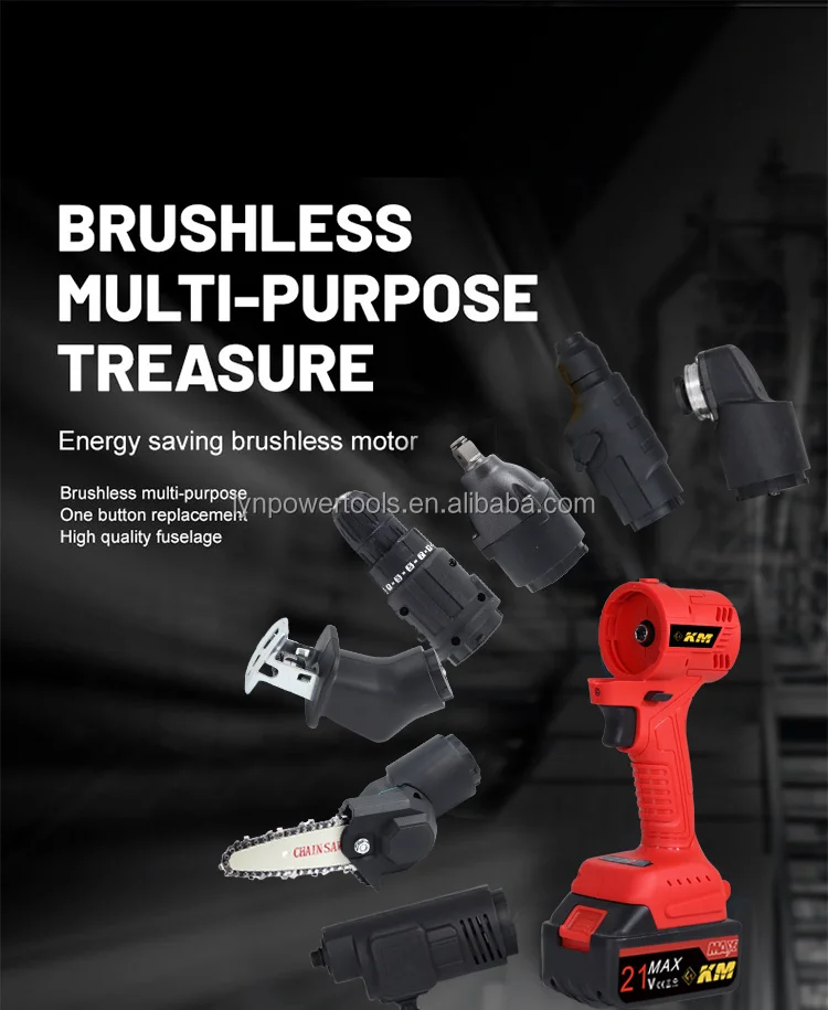 Km Professional Multifunction Electric Tools Cordless Power Tool Set ...