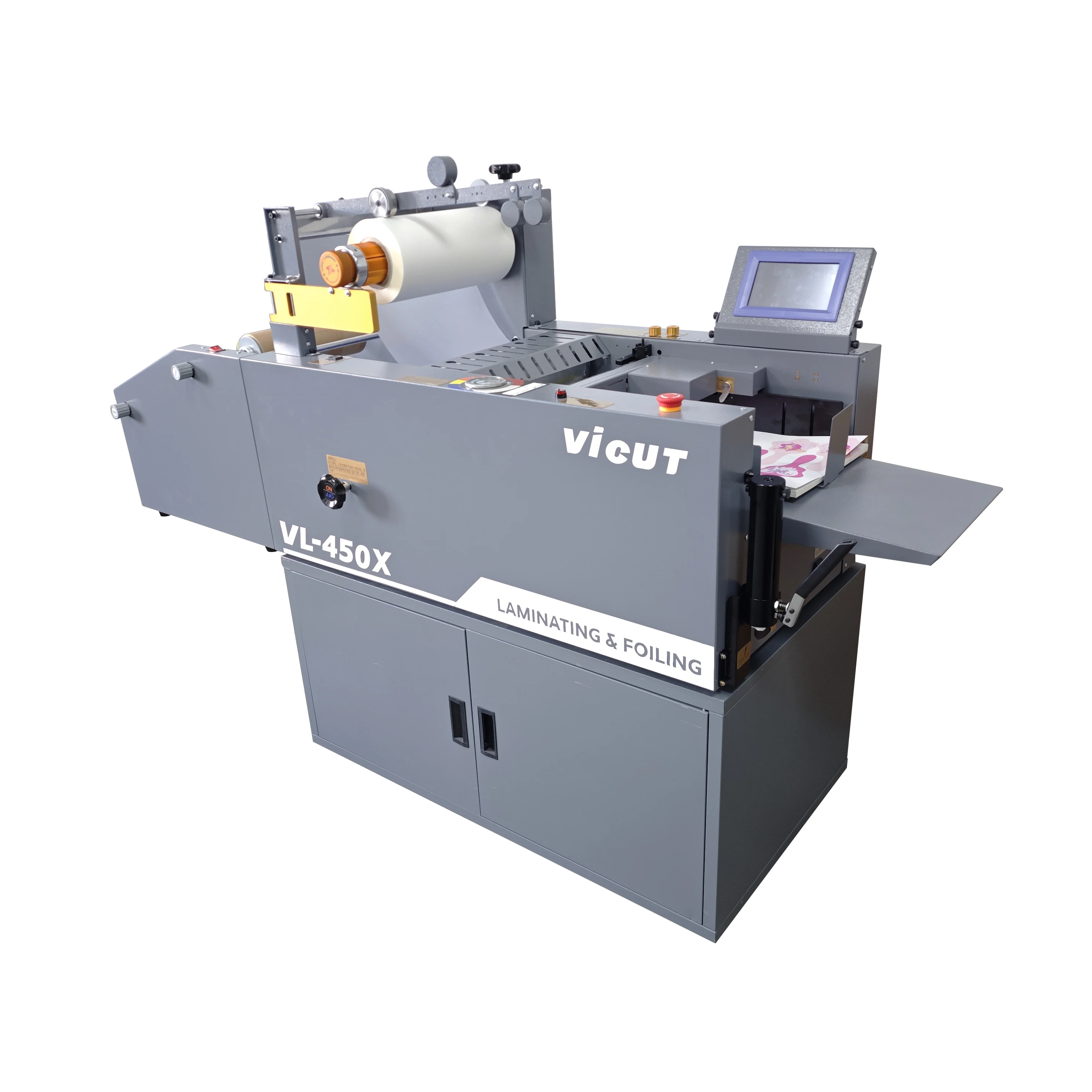 Laminating Die Cutting Slitting Color Label Flexo Printing Machine ...