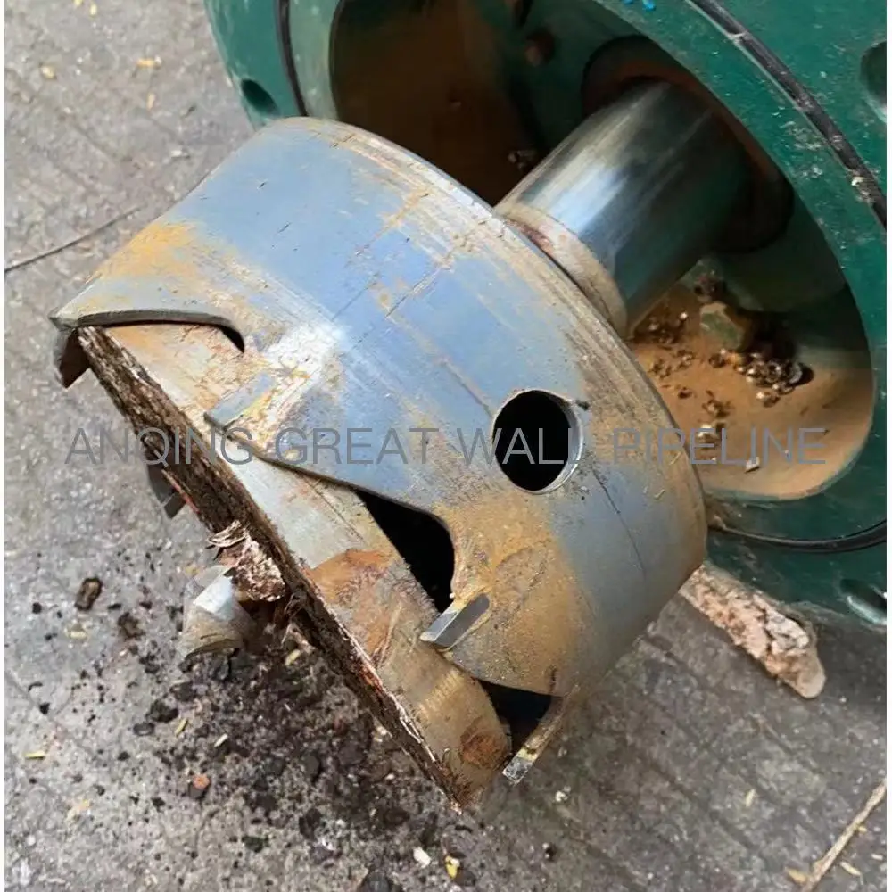 Electric Drive Hot Tapping Machine for Water Mains - PN10 PN16