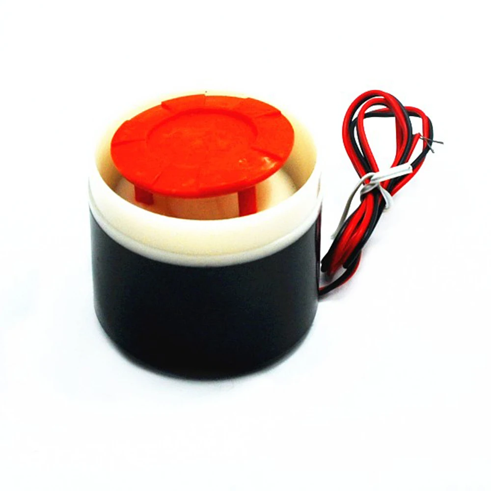 Piezo Alarm Siren 120db 12v Buzzer Piezoelectric Sfb-55 Alarm Buzzer ...