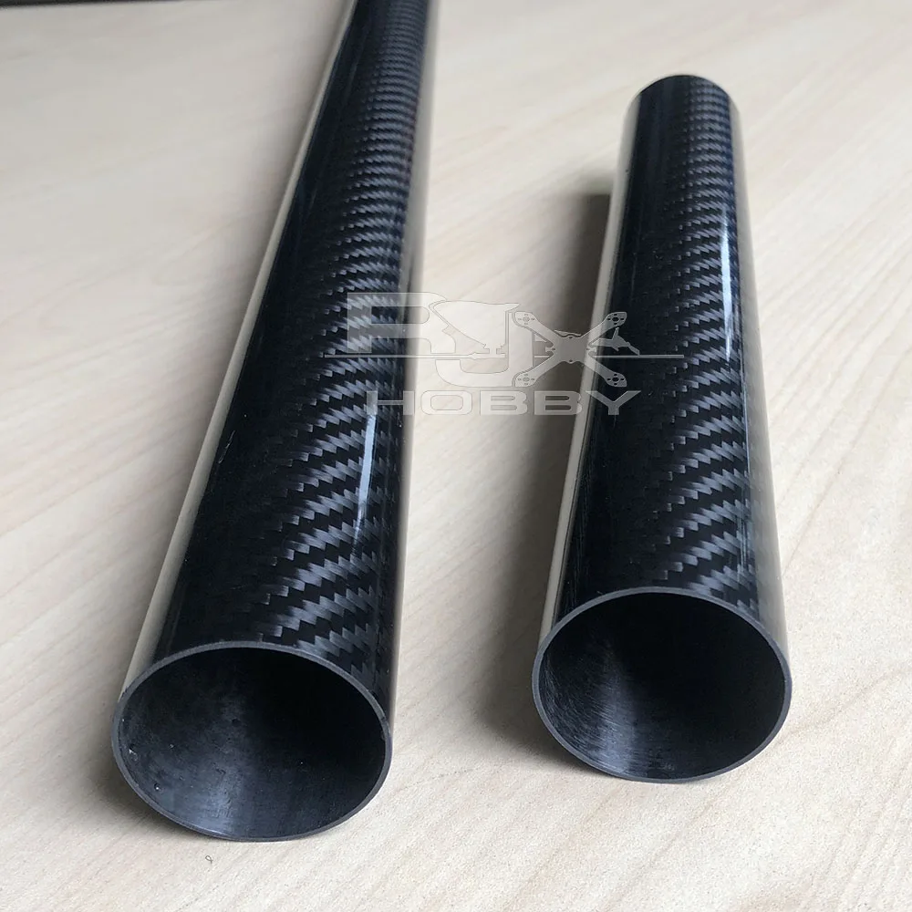 RJX Carbon Fiber Round Tube - High Strength & Light Weight
