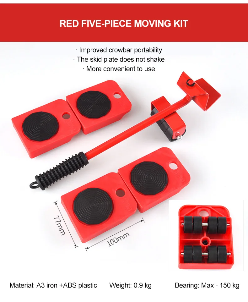 JAYA Furniture Moving Tool Set - Easy Transport Solutions