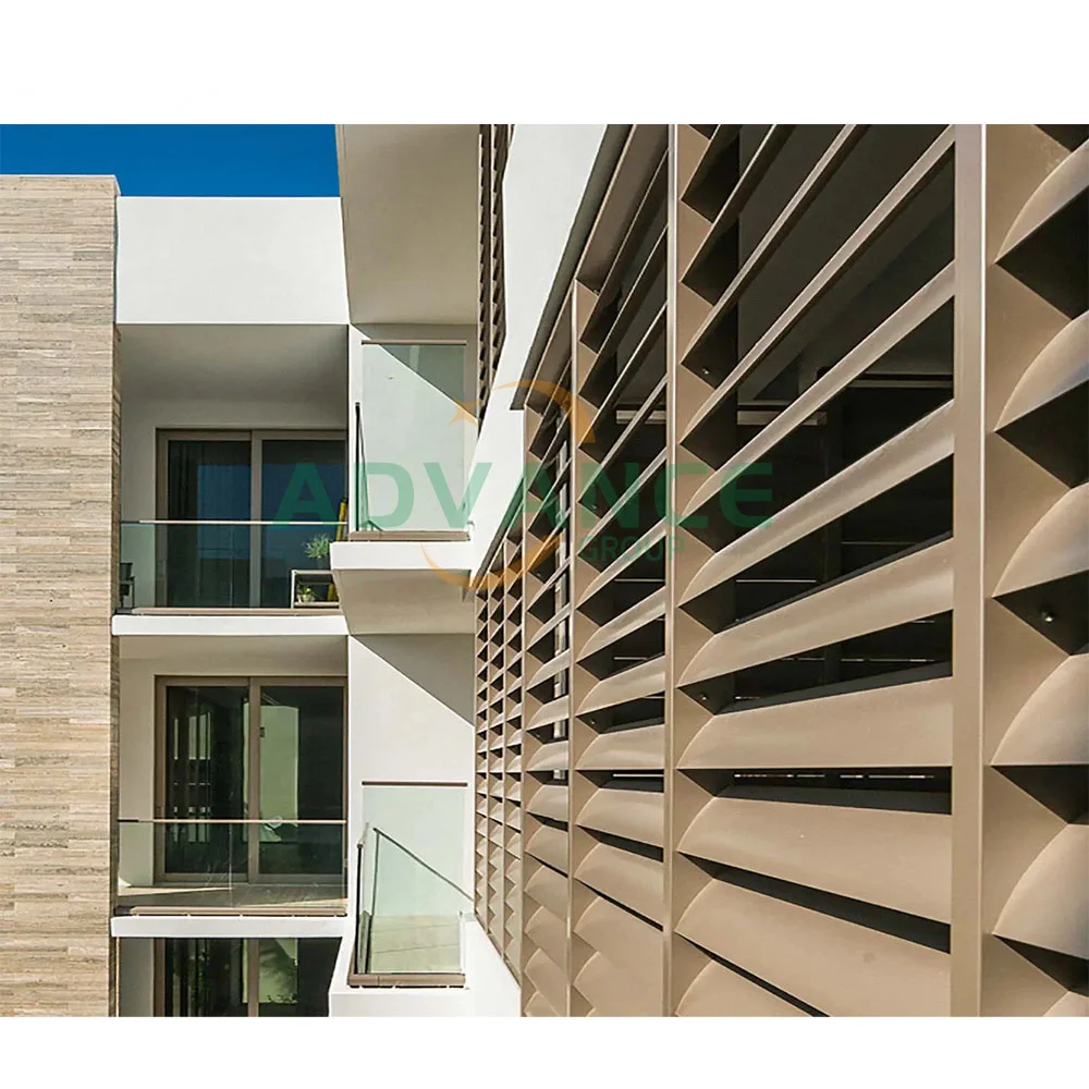 Custom Color Aluminum Louver Profile Supplier for Windows, Doors, and ...