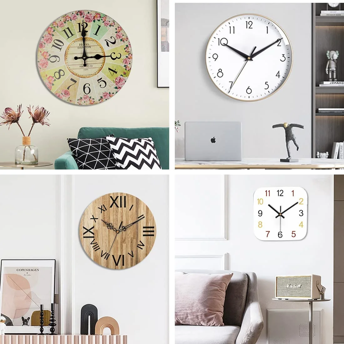 DIY Step Wall Clock Mechanism Ticking Clock Movement Step Clock Motor ...