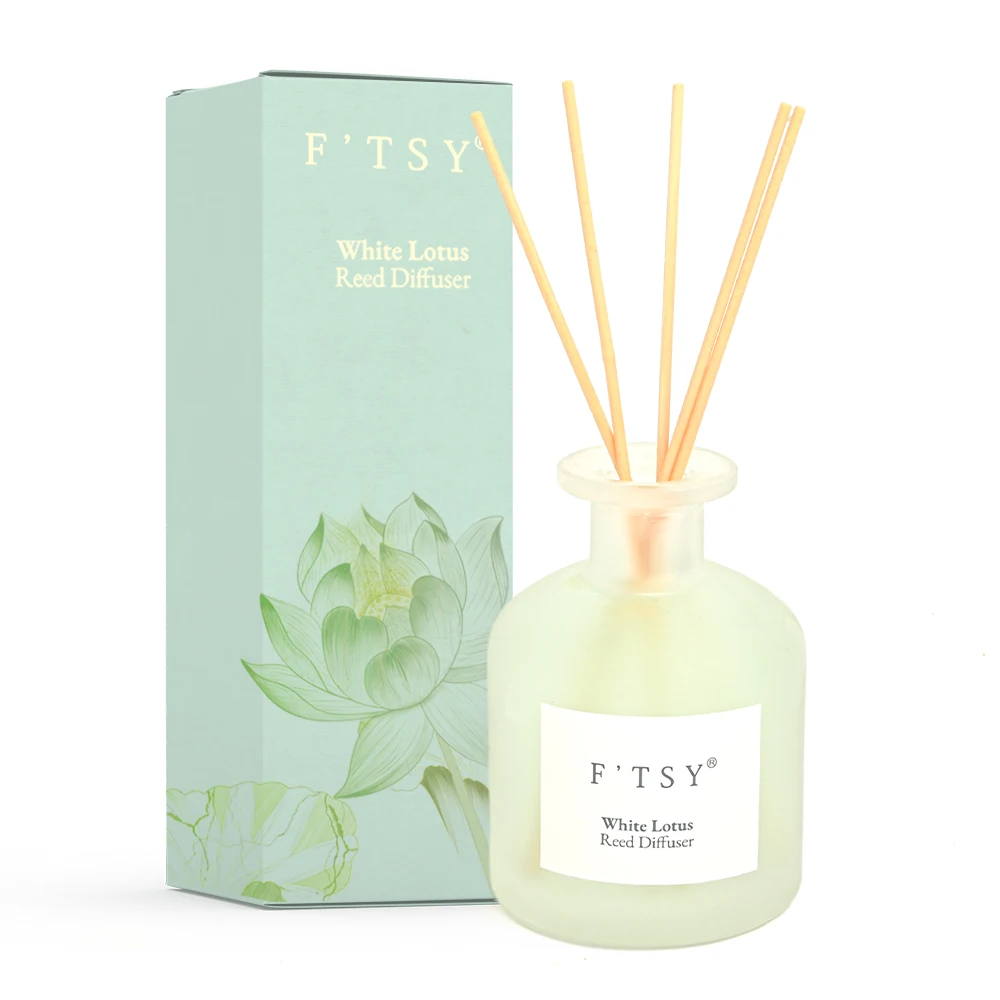 Daily Constant Fragrance Flower Reed Diffuser White Lotus Scent For ...