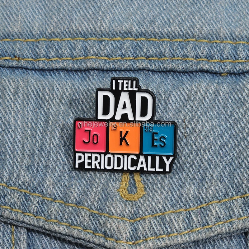 Periodic Table of Elements Enamel Pins - Custom Designs