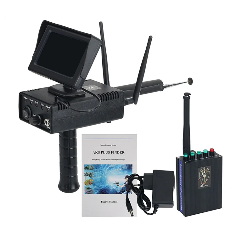 AKS Plus 3D Gold Metal Detector - Precious Stones Finder