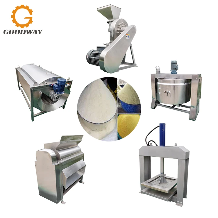 Small Gari Processing Line Garri Cassava Automatic Machine Garri ...