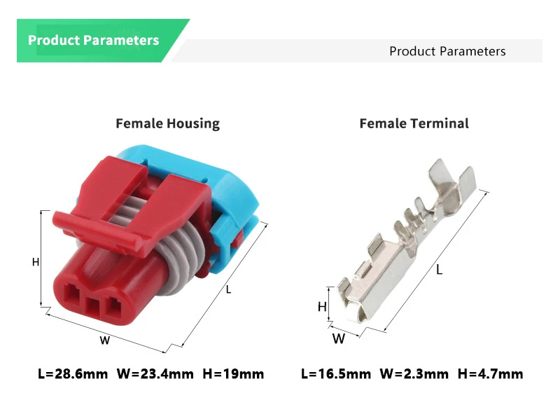Wire Car Connector Delphi 12052643 Electric Vehicle Connector Dj7024y-1 ...