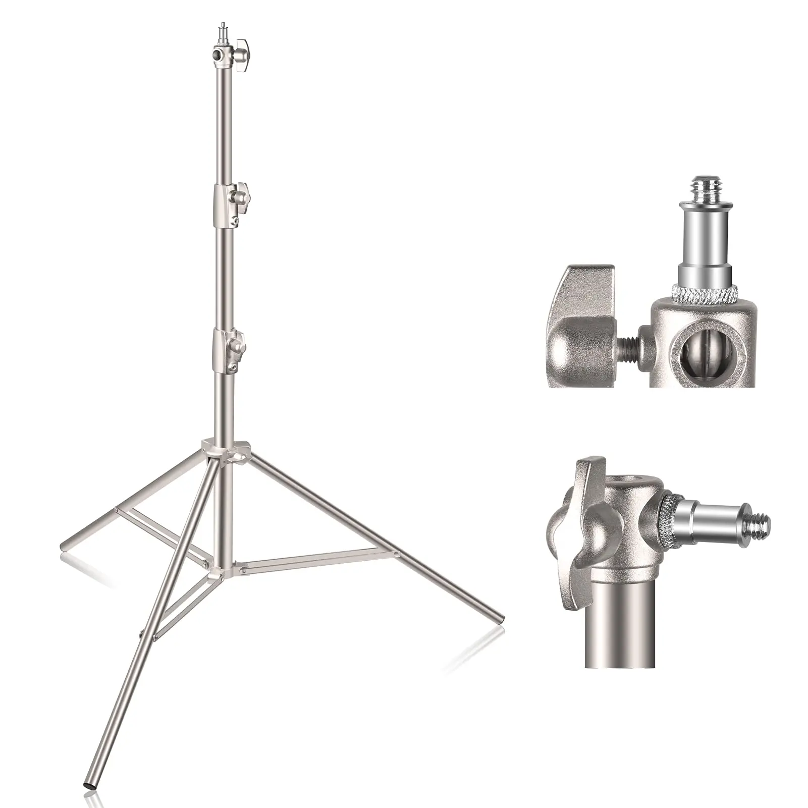 Stainless Heavy Duty Photography Tripod Light Stand 2.8m Studio ...