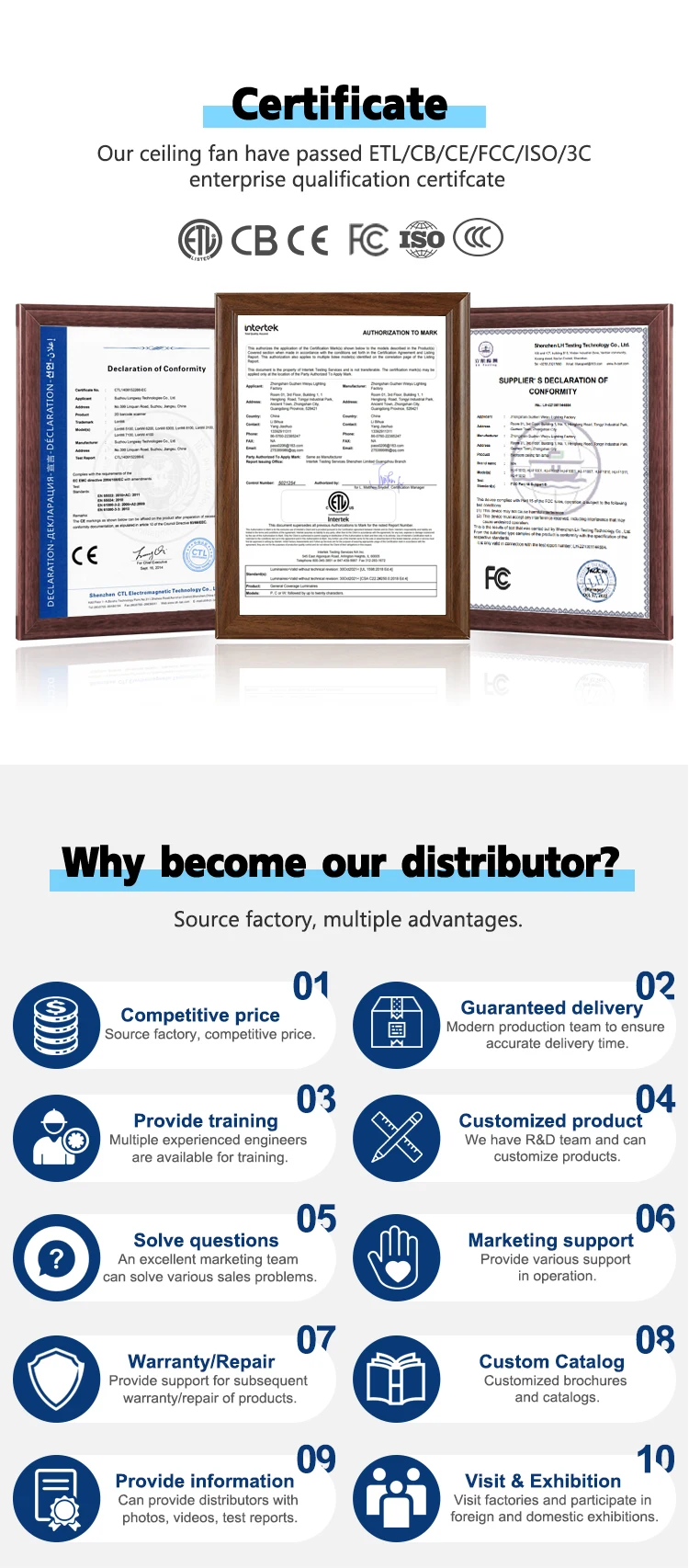 Modern Luxury Decorative Transparent Blade Ceiling Light Remote Control ...