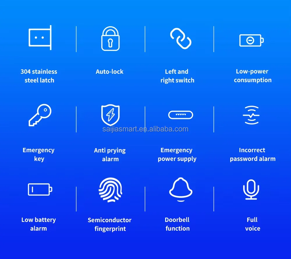 Tuya Iron Gate Remote Smart Lock - Secure & Convenient