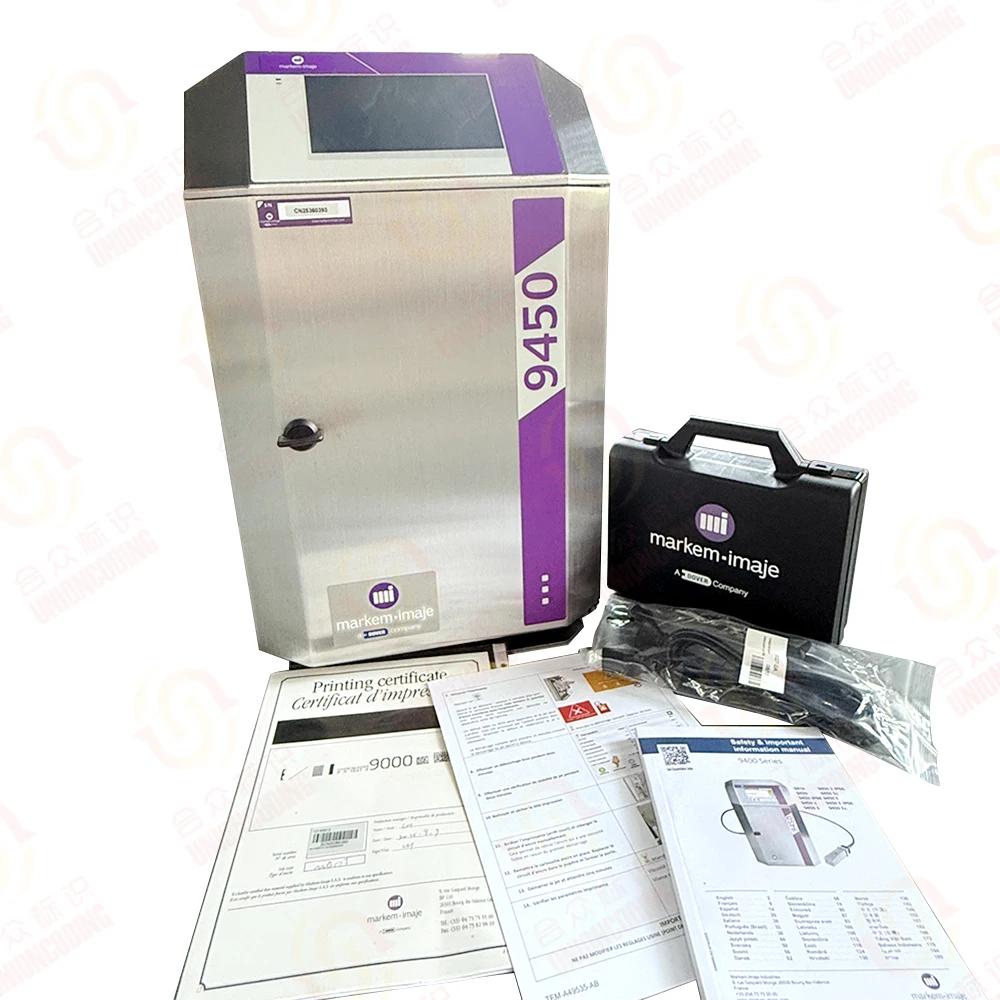 Markem-Imaje 9450 9450S Beverage Industry Printer, Sanitary Design, QR ...