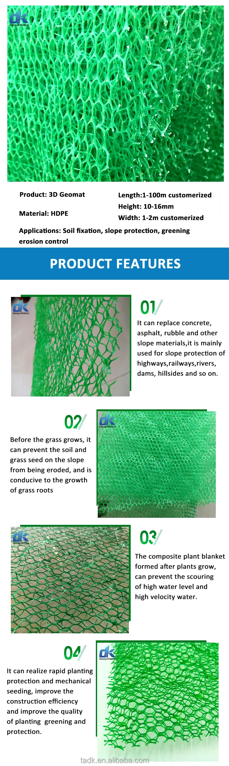 EM1 EM2 EM3 3D Geomats - Superior Erosion Control Solutions