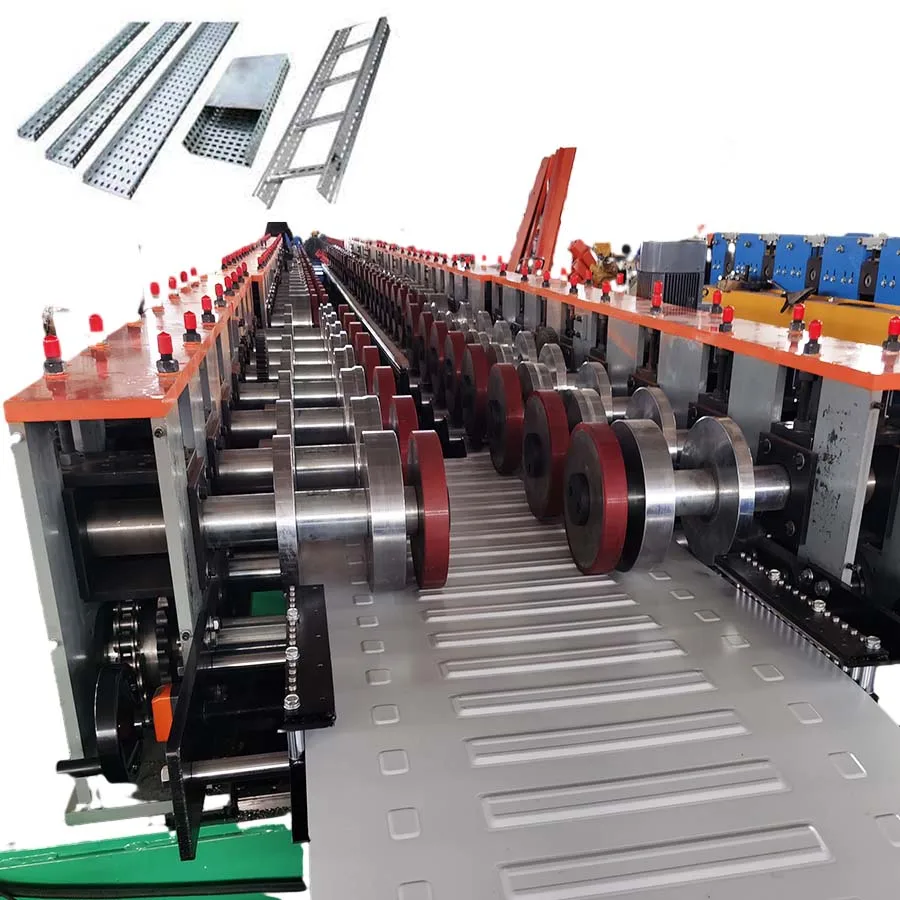 cable tray production line cable tray making machine cable tray ladder ...