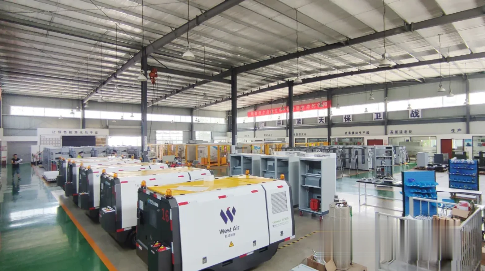 Vertical Aircraft Ground Power Supply