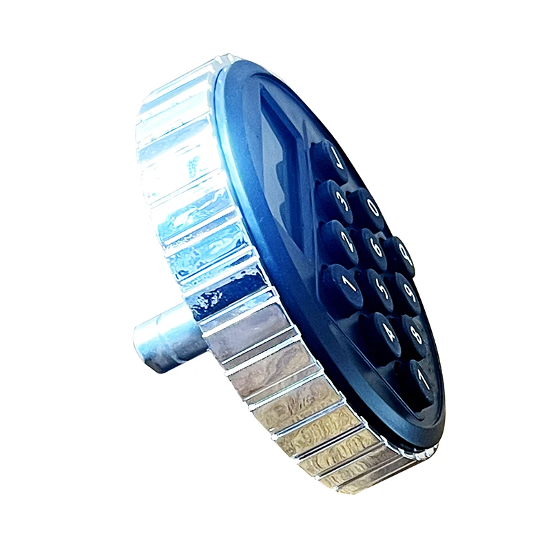 Circular Rotary Handle Electronic Lock Safe Code Handle Integrated ...