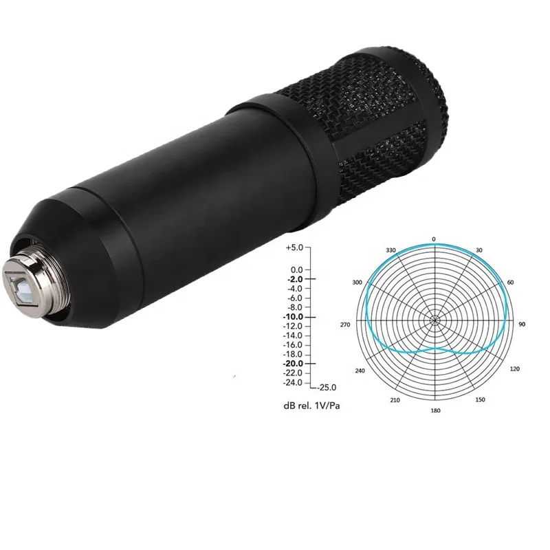 192khz 24bit Sampling Rate Usb Microphone Set Youtube Podcast Recording ...