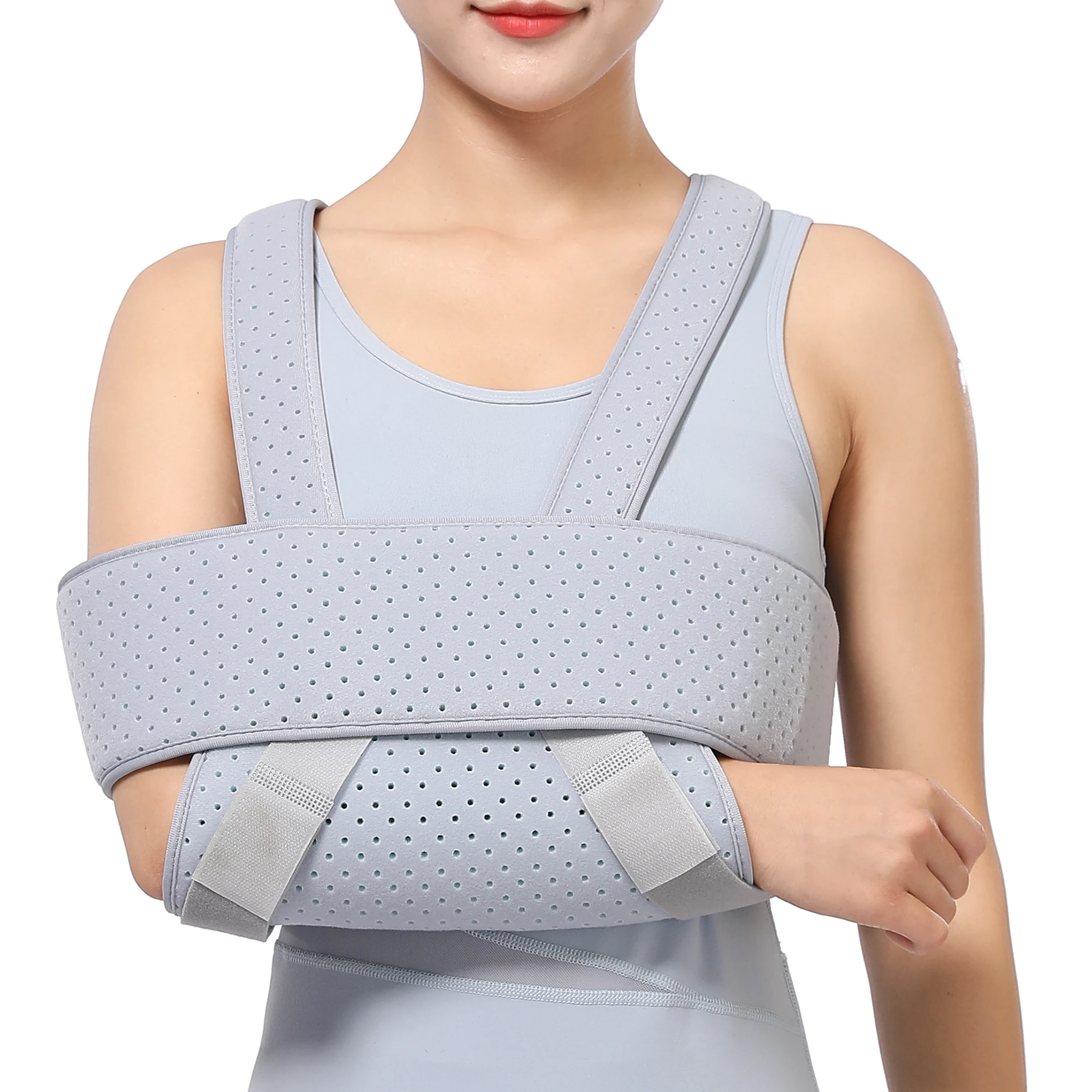 Medical Orthopedic Adjustable Arm Fracture Forearm Sling Arm Shoulder Elbow Joint Support Arm ...