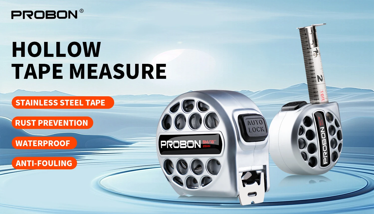 5 Meter Cinta Fita Metrica Ruban Mesurer Assistina Construction Tools ...