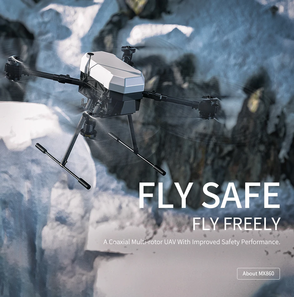 T-drones Mx860 Heavy Payload Delivery Remote Drone Plane Long Distance Free Shipping Drone - Buy ...