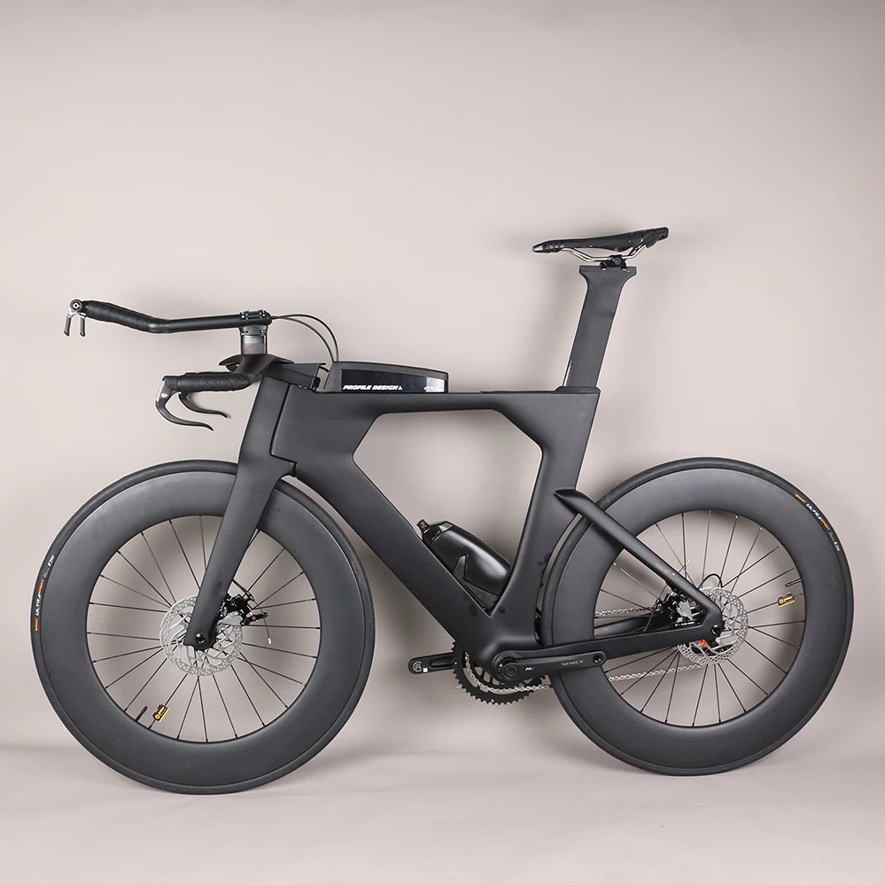 SERAPH Carbon Frame Triathlon Time Bike - Complete Setup