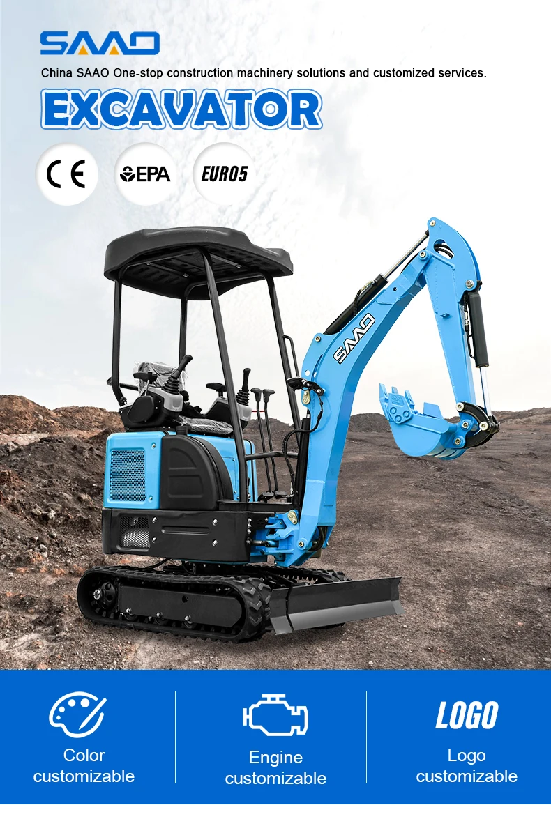SAAO digger machine and mini digger excavator| Alibaba.com