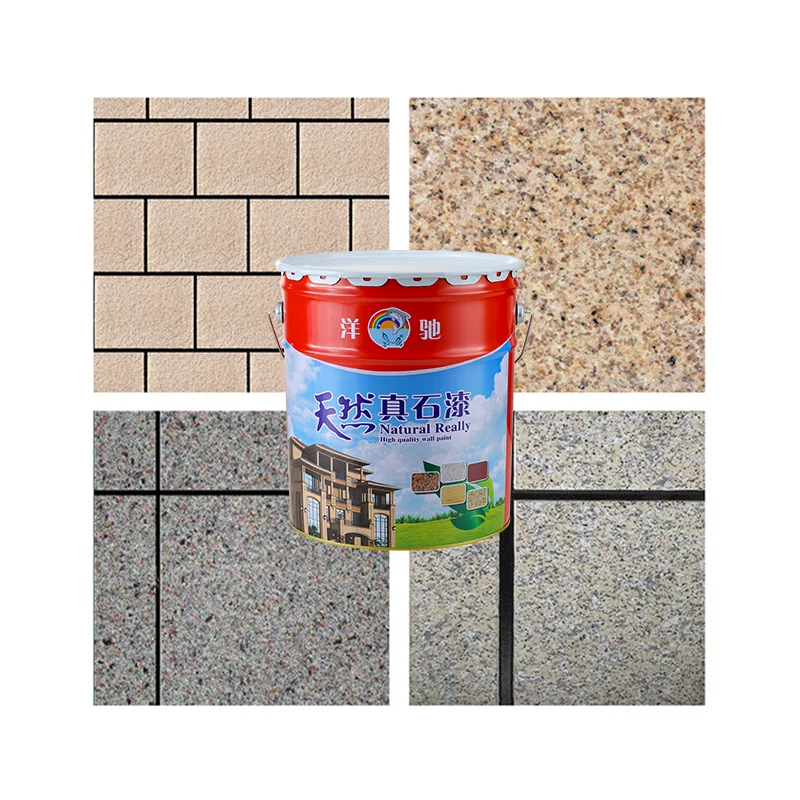 Exterior Natural Stone Paint Outdoor Waterproof Marble Coating Granite ...