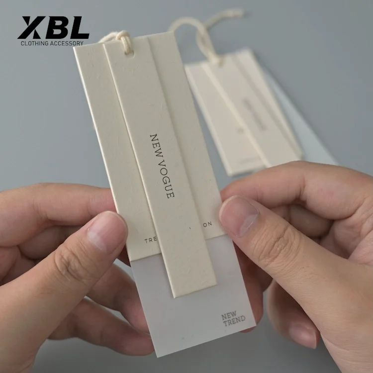 Garment Clothing Hang Tags,Custom Logo Clothes String Rope Hangtag ...