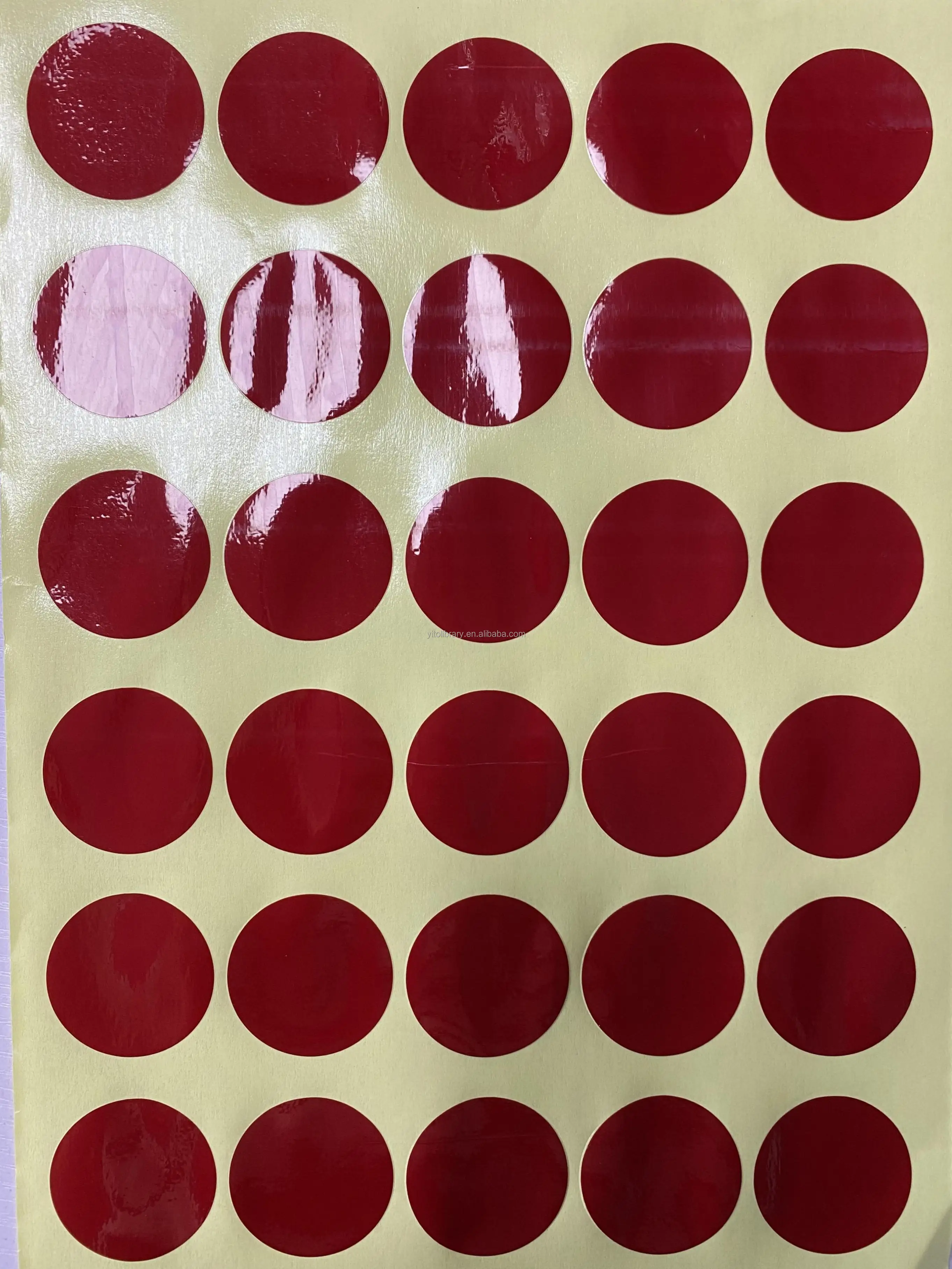 Biodegradable Transparent Adhesive Plastic Sticker Labels Logo Custom ...