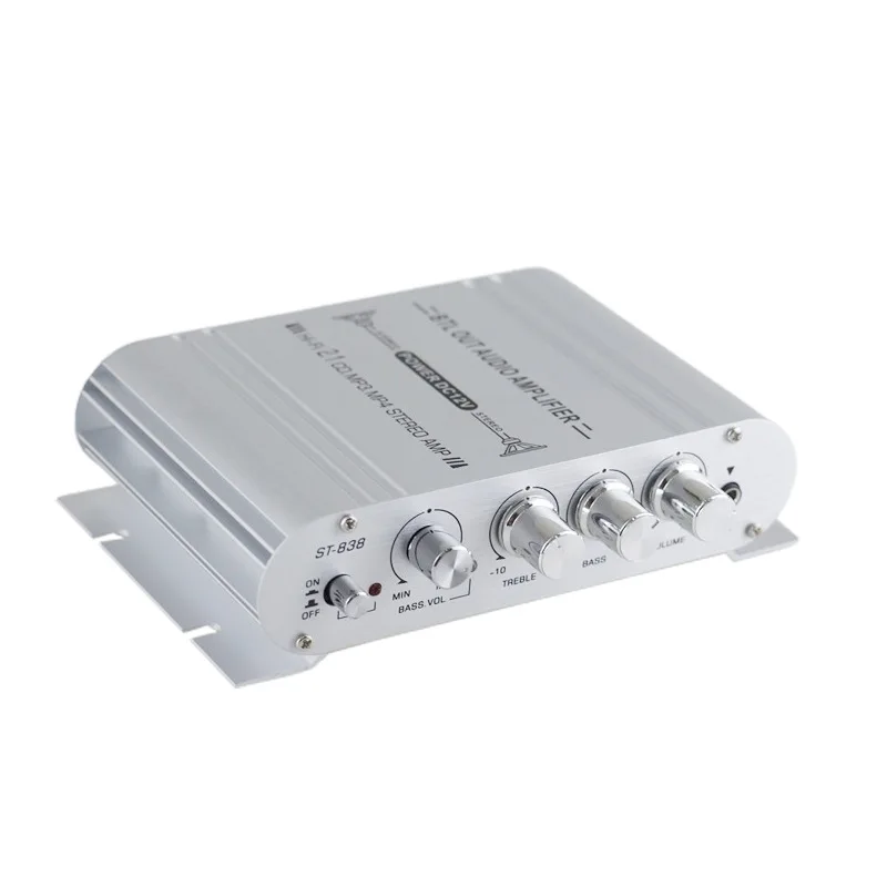 2.1 Channel Power Amplifier ST-838 - High-Quality Audio