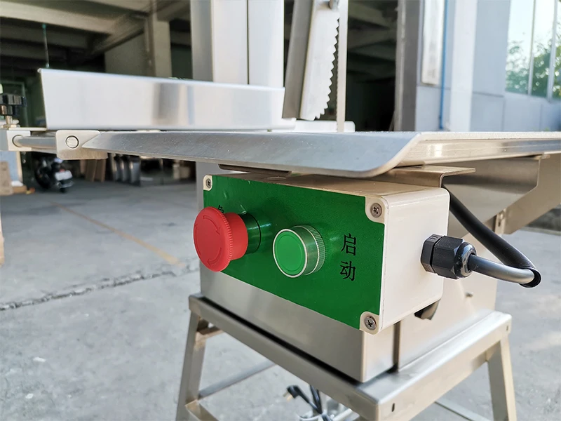 Industrial Electric Saw for Frozen Chicken Meat Cutting