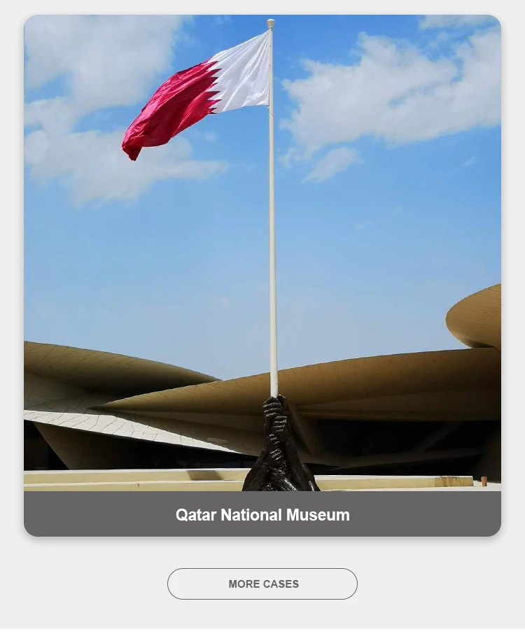 6-200m Giant Remote Controlled Flag Pole for Sale - Yaolong