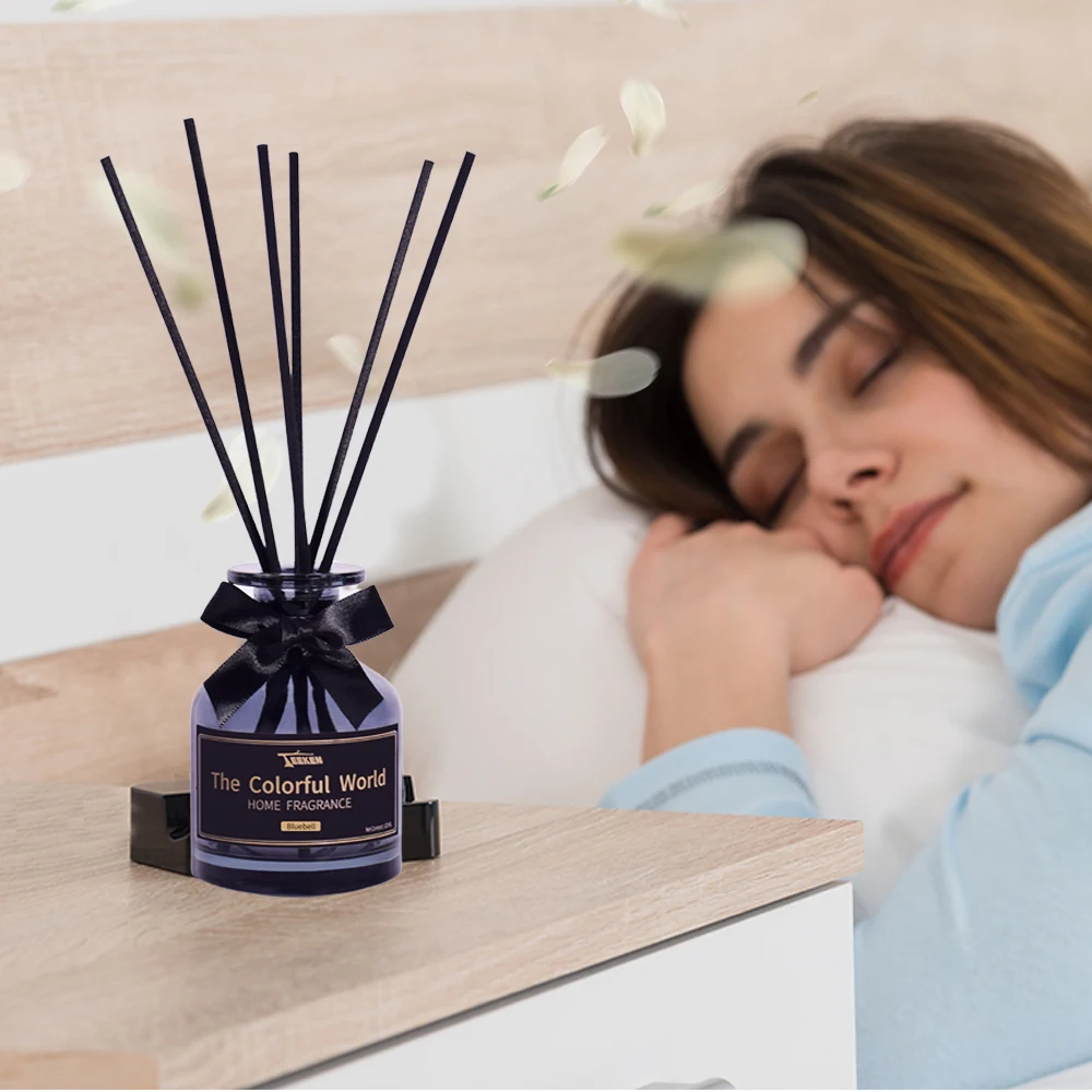 Aromatherapy Reed Diffuser Colorful Box Diffuser Home Room Air ...