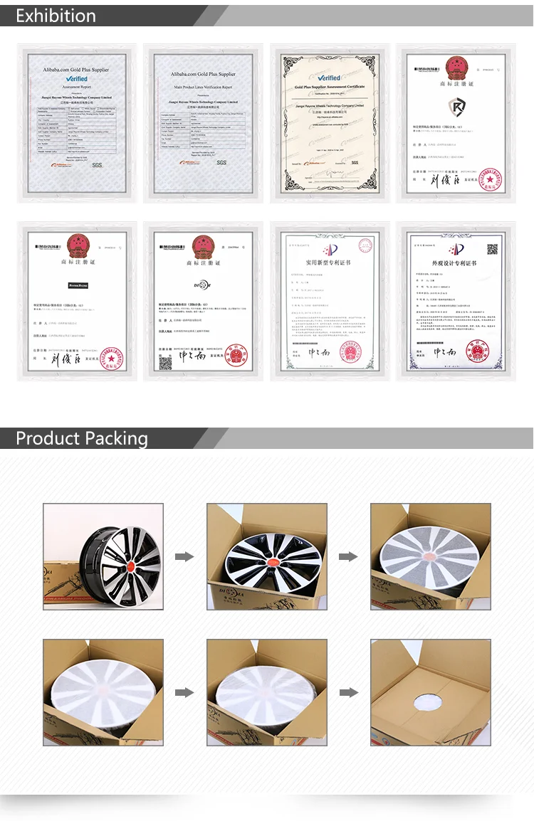 Factory Cheaper Price 17 18 Inch Car Wheels Matte/hyper Black 5x114.3 ...