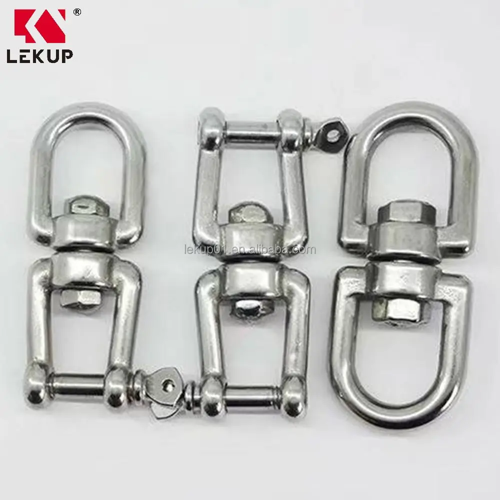 Stainless Steel Anchor Swivel Shackle Ring Device Ring Eye Swivel Hook ...