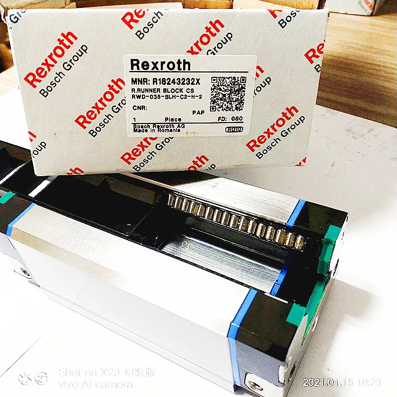 Rexroth Linear Guide Roller Rail Runner Block R182431310