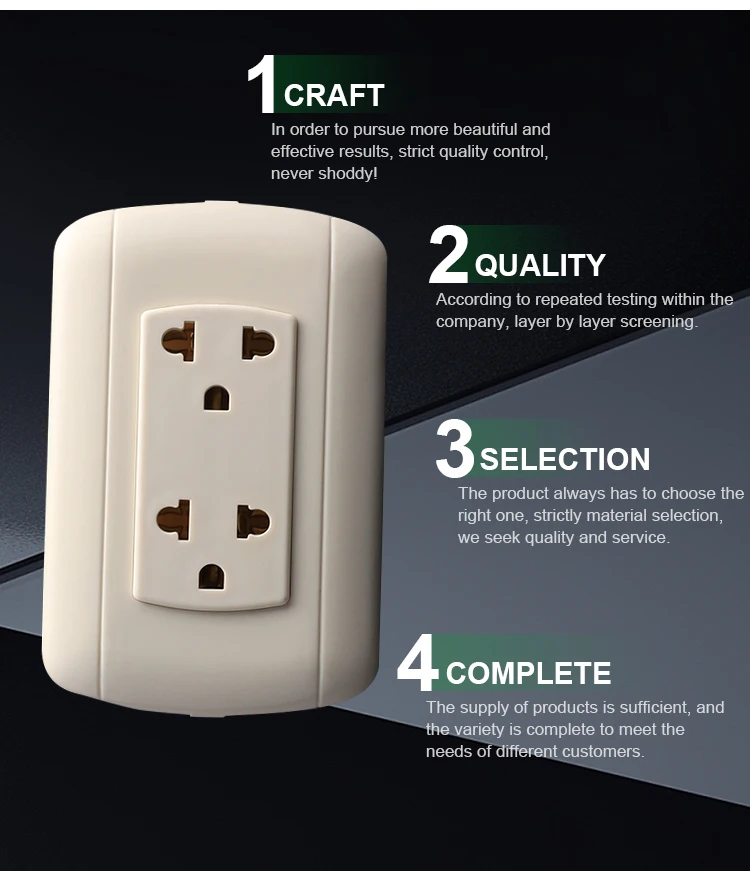 Modular 220v 13a Australian Thin Wall Switches And Sockets Power ...