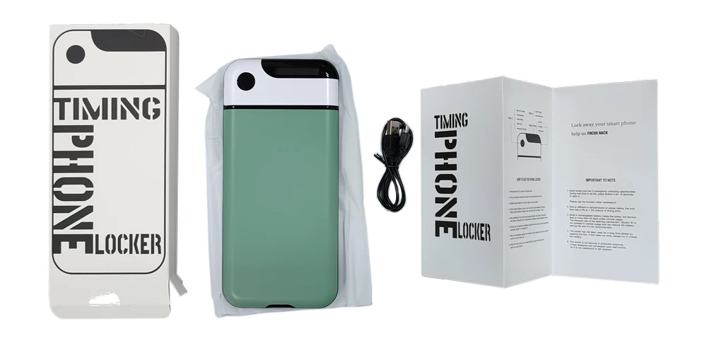 Colored Timer Phone Plastic Locker Box Timed Lock Box To Lock ...