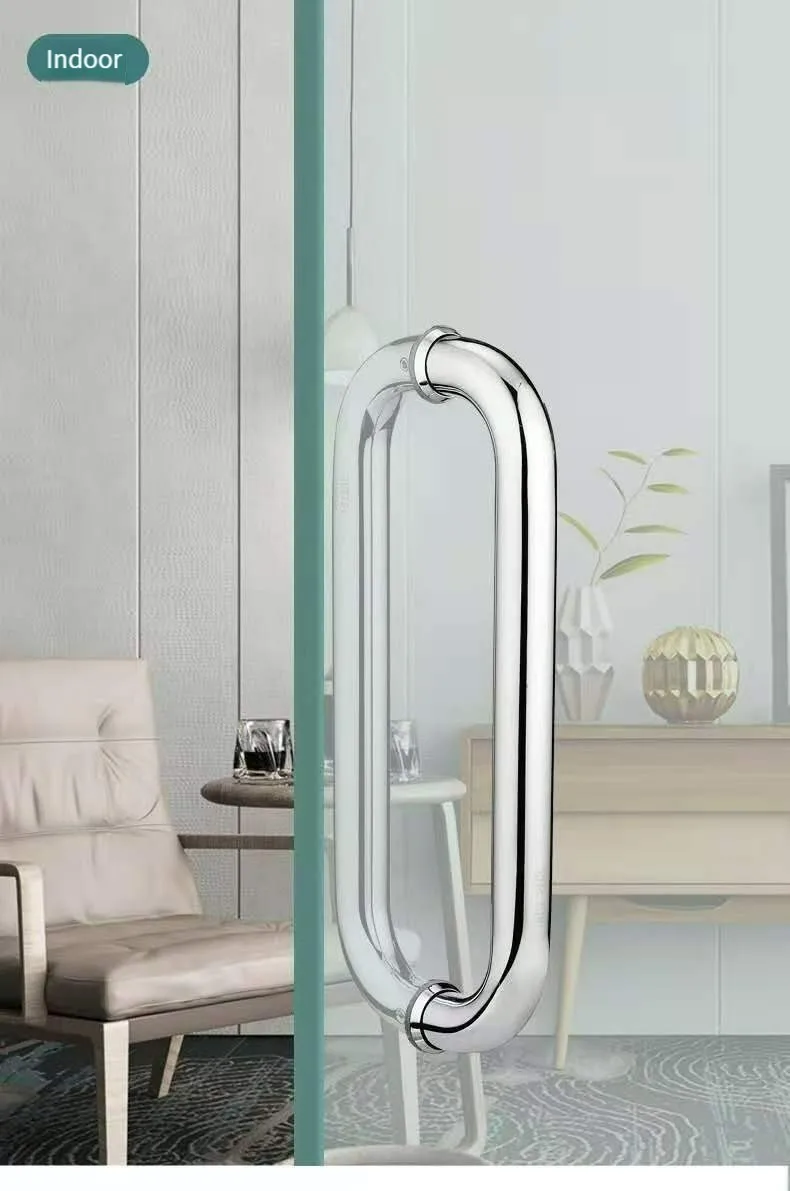 Sliding Crystal D Type D Type Stainless Steel Shower Bathroom Glass ...