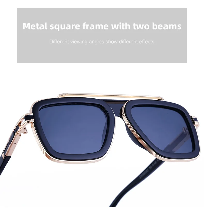 Lbashades 98082 Square Man High Quality Sunglasses 2024 Trendy Designer ...