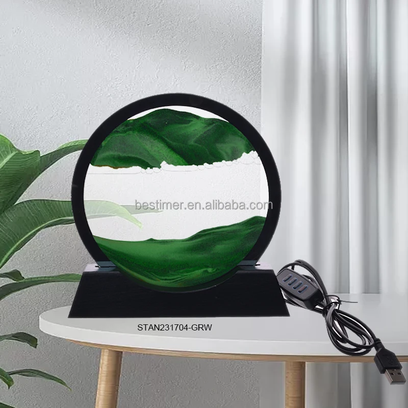 Moving Sand Art Lamp 3d Sand Art Picture Deep Sandscape In Motion ...