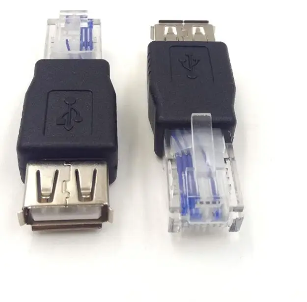 Rj45 To Usb A Type Female Adapter - Buy Usb To Rj45 Adapter,Rj45 To Usb ...