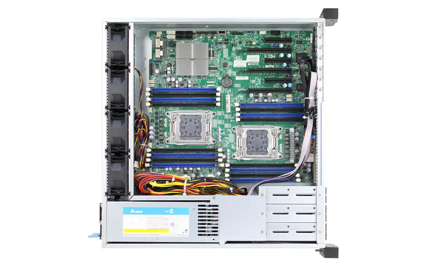 Ultra Compact 2u Rackmount Server Chassis M24306 For Eatx Boards & 6 ...