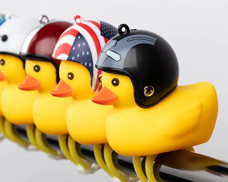 Very Cute Little Yellow Duck Bicycle Bell Cute Duck Propeller Horn ...