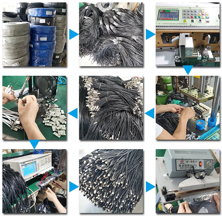 DMX Audio De Y Power Snake XLR Cable - Male to Female